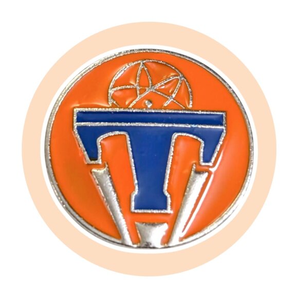 Disney | Accessories | Tomorrowland Disney Fantasy Pin Atomic Logo ...